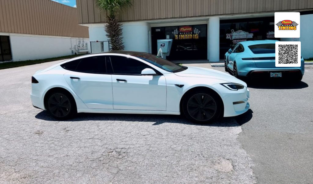Tesla Window Tinting Orlando | Ceramic Window Tinting Options & Clean ...