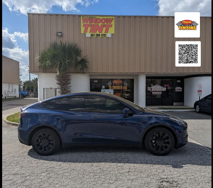 Tesla Window Tinting Orlando | Ceramic Window Tinting Options & Clean ...